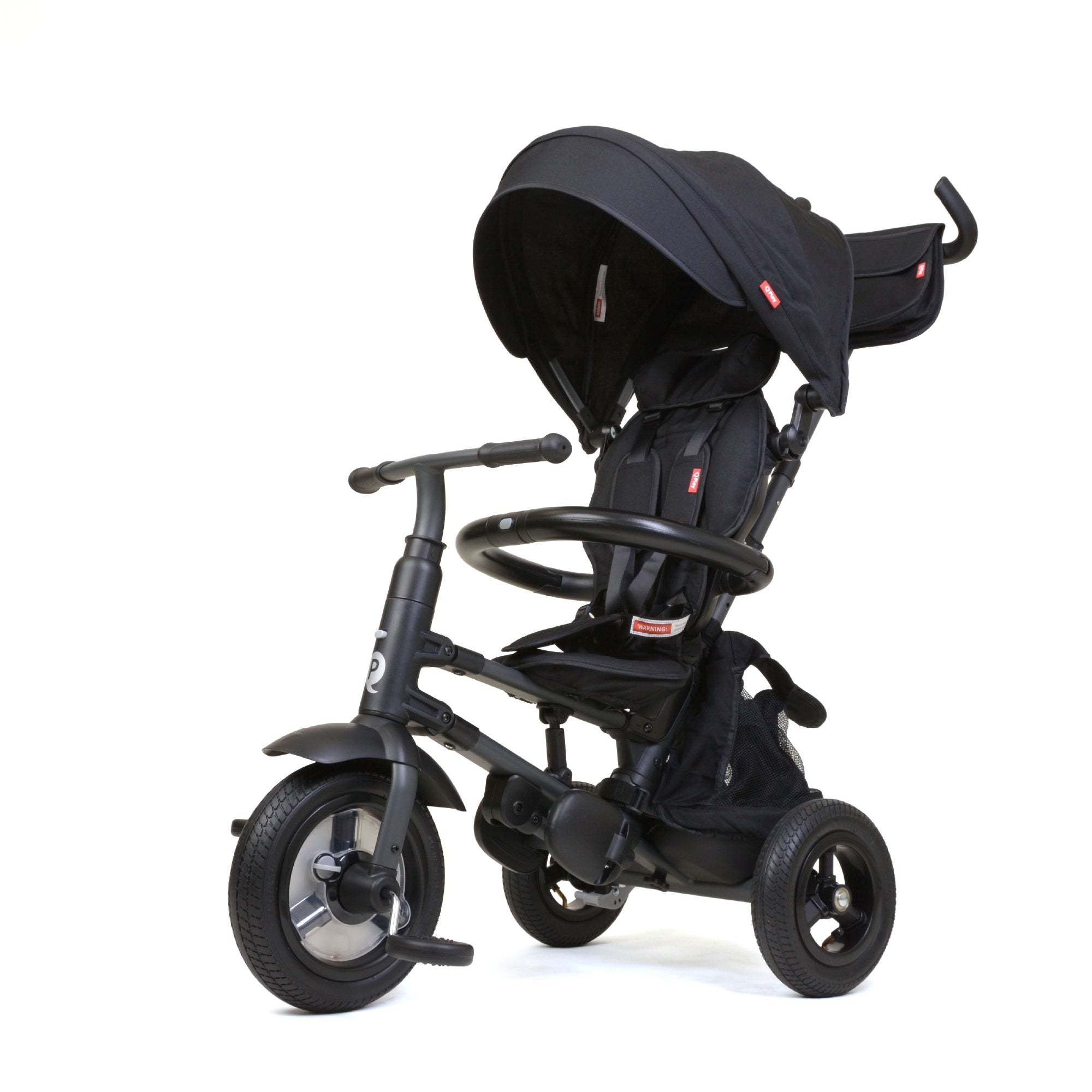Black Rito Plus Folding Trike - Smart Trike for Kids – Posh Baby & Kids