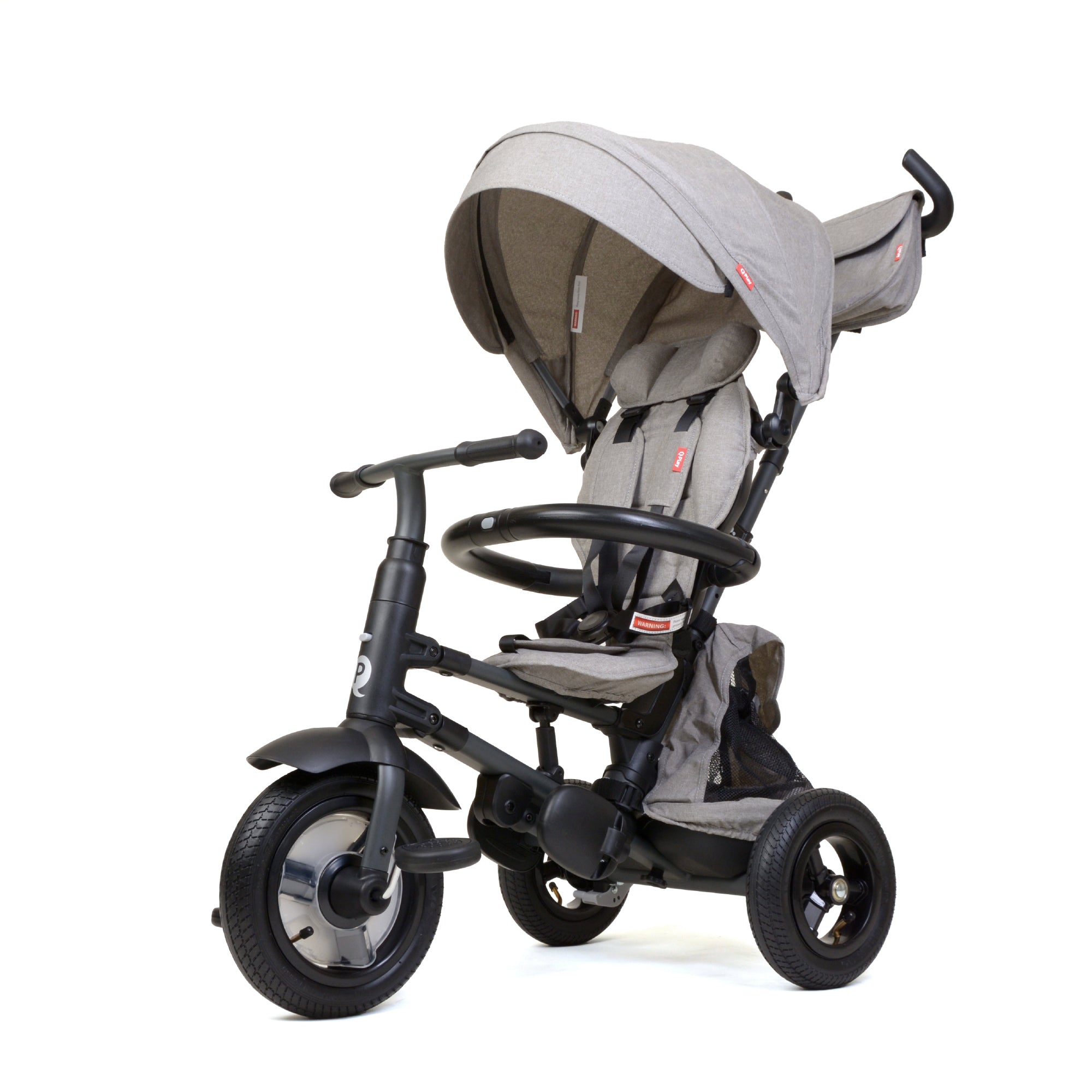 Black Rito Plus Folding Trike - Smart Trike for Kids – Posh Baby & Kids