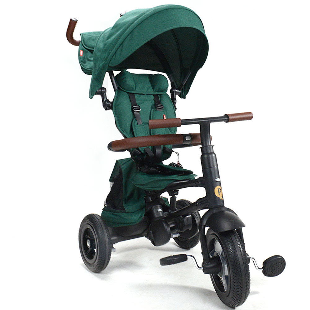 Black Rito Plus Folding Trike Smart Trike for Kids Posh Baby Kids